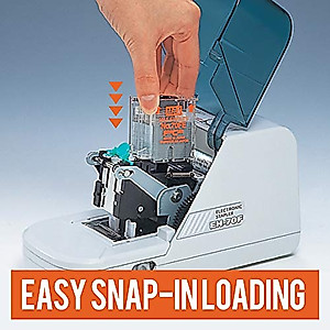 Max NO70FE Staple Cartridge for EH-70F Flat-Clinch Electric Stapler (Box of 5000)