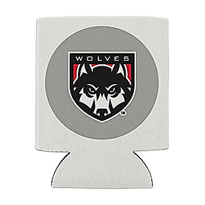Western Oregon University Secondary Logo Can Cooler - Drink Sleeve Hugger Collapsible Insulator - Beverage Insulated Holder
