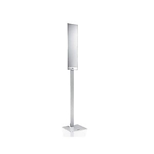 KEF TFLSTWH T-Series Floor Stand Pair Speaker - Silver