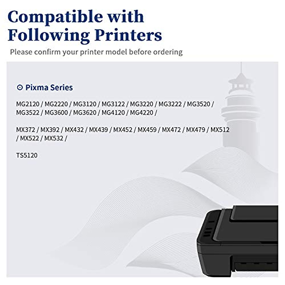 InkSpirit Remanufactured 240 241 Black Color Ink Cartridge Replacement for Canon PG-240 XL CL-241 XL Combo Pack for Pixma MG3620 TS5120 MG3600 MX532 MG3520 MG2120 MG3120 MG3220 MX452 MX472 Printer