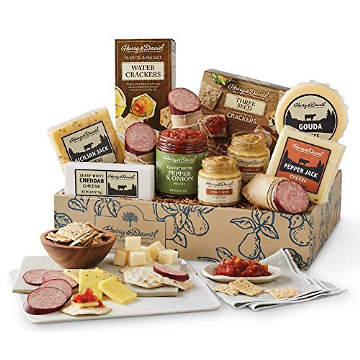 Harry & David Supreme Meat and Cheese Gift Box
