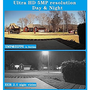 Compatible for Hikvision 5MP Outdoor PTZ PoE IP Dome Camera,4X Optical Zoom 16x Digital Zoom Pan/Tilt with164ft Night Visiont,Built-in Mic,IP67 Weatherproof,Motion Detection