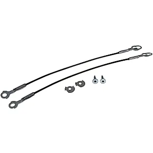 Dorman 38540 Tailgate Cable - 21-1/8 In. Compatible with Select Ford Models, 2 Pack