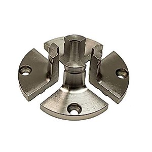 NOVA 48293 PREMIER PRO-TEK G3 CHUCK Bundle with 2" PRO-TEK Jaw Set, JSPIN 1" Pin Jaw Set, JS100N 4" Bowl Jaw Set, Woodworm Screw & Storage Case. 1"x 8 TPI Only (Does Not Use Inserts)