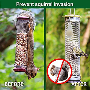 TSCTBA Squirrel Repellent Outdoor, Rodent Repellent, Chipmunk Repellent, Natural Squirrel Repellent for Bird Feeders/Garden/Attic/Cars/Shed, Ultra Powerful and Only for Outdoors - 8 Packs