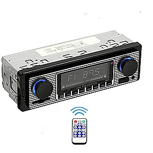 PolarLander 12V Bluetooth Car Stereo,4x45W Car Audio FM Radio, MP3 Player USB/SD/AUX Hands Free Calling with Wireless Remote Control