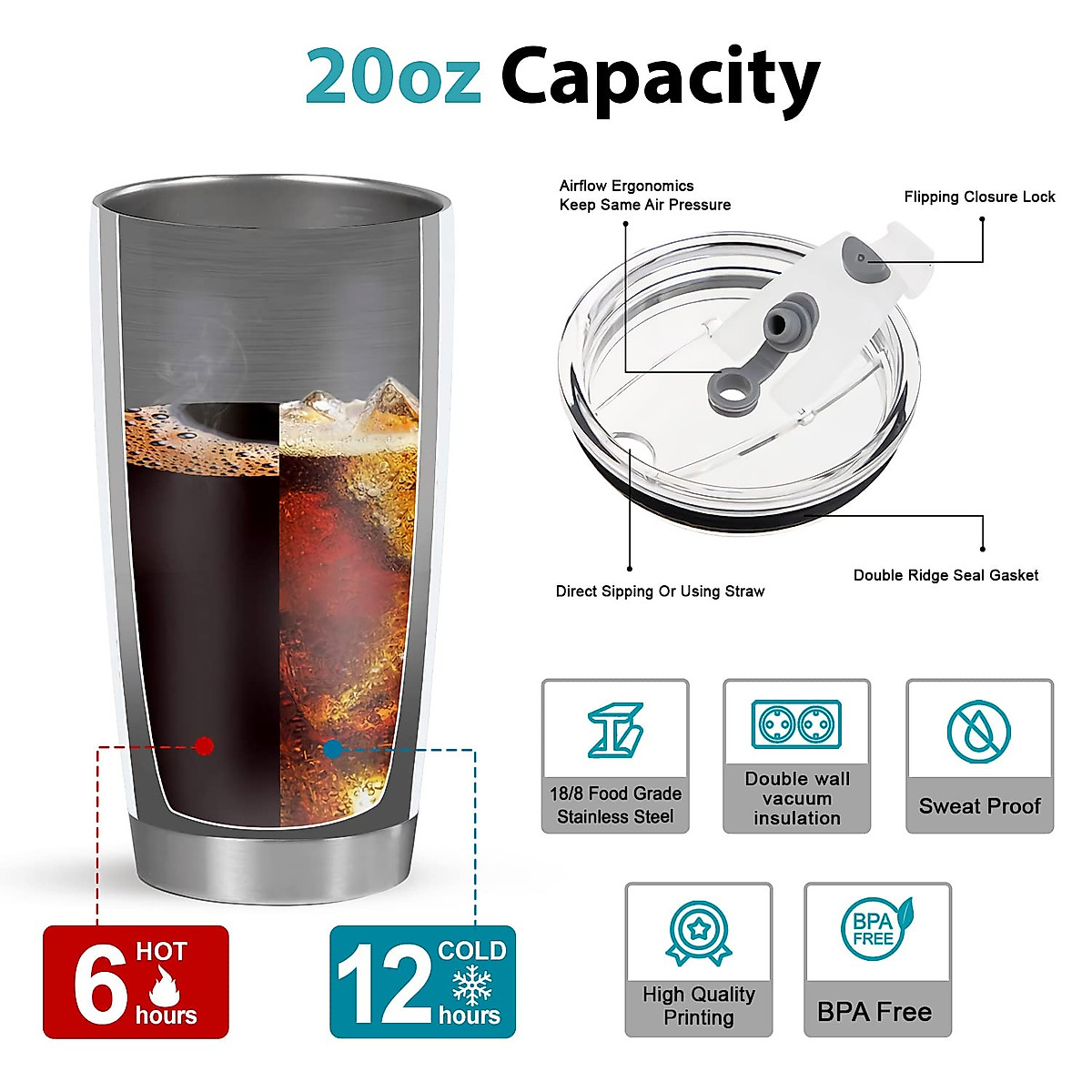 365fury Bonus Dad Gifts - Step Dad Gifts From Daughter, Son, Kids - 20 Oz Tumbler & Keychain Funny Stepdad Gifts - Christmas Father Day, Birthday Gifts For Stepdad - Best Bonus Dad Travel Coffee Mug