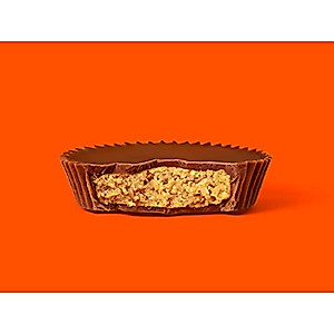 REESE'S Milk Chocolate Snack Size Peanut Butter Cups, Candy Bag, 10.5 oz
