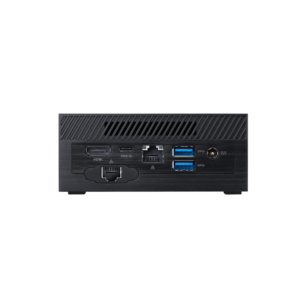 ASUS PN41 Fanless MiniPC Barebone with Intel 11th gen Quad Core Celeron N5100, Support Dual 4K, DisplayPort, WiFi, Bluetooth 5, Hardware TPM, VESA Mount,Black