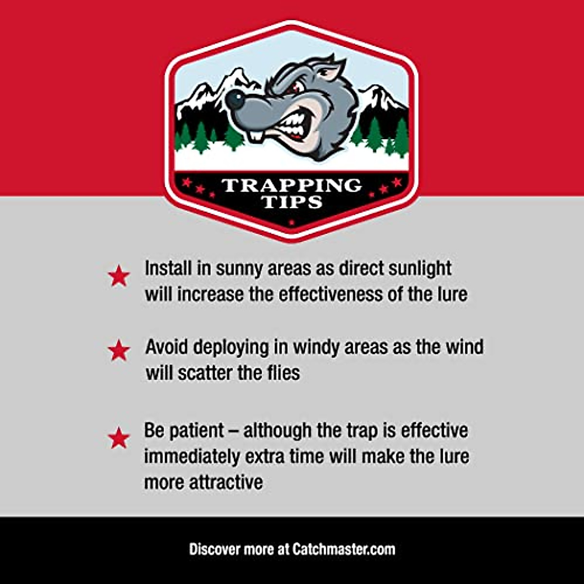 Pro Series Disposable Fly Bag Trap by Catchmaster - Bulk Pack of 2 Bait Included, Ready to Use Outdoors. XL Leak Proof Long-Lasting Easy Cleanup Water Hang Unscrew Simple Environment Non-Toxic