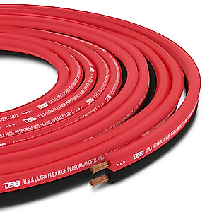DS18 SW-16GA-1000RB 16-Gauge 1000-Feet Speaker Wire Ultra Flex CCA Red and Black (1000 FT / 304.8 Meters) Speaker Cable for Audio Applications