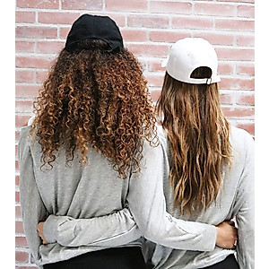 ModParty Wifey Hat | Bride Baseball Cap | White Cap with Embroidered Patch | Honeymoon Wedding Gift Idea | Adjustable Buckle Women’s Hat