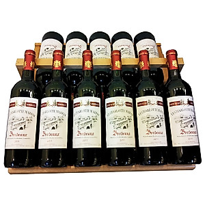 Koolatron Grand Series 173-Bottle Dual Zone Compressor Wine Fridge Refrigerator - Front Venting - Freestanding Wine Cellar for Home Bar, Outdoor - Ideal for Red, White, Champagne or Sparkling Wine