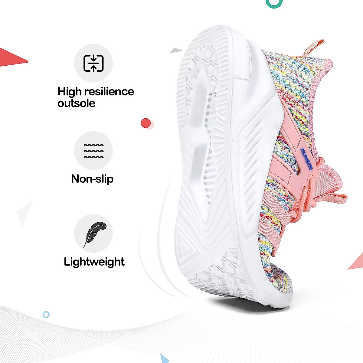 RUNSIDE Girls Sneakers Pink