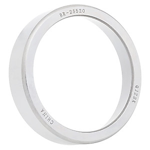 [1-Set] 5,200-7,000 lbs Trailer Axle Replacement Bearings, Cones: 14125A & 25580, Cups: 14276 & 25520, Tapered Roller Bearings [Fits Spindle D42, 2.125'' x 3.375'' and 2.250'' x 3.375'']