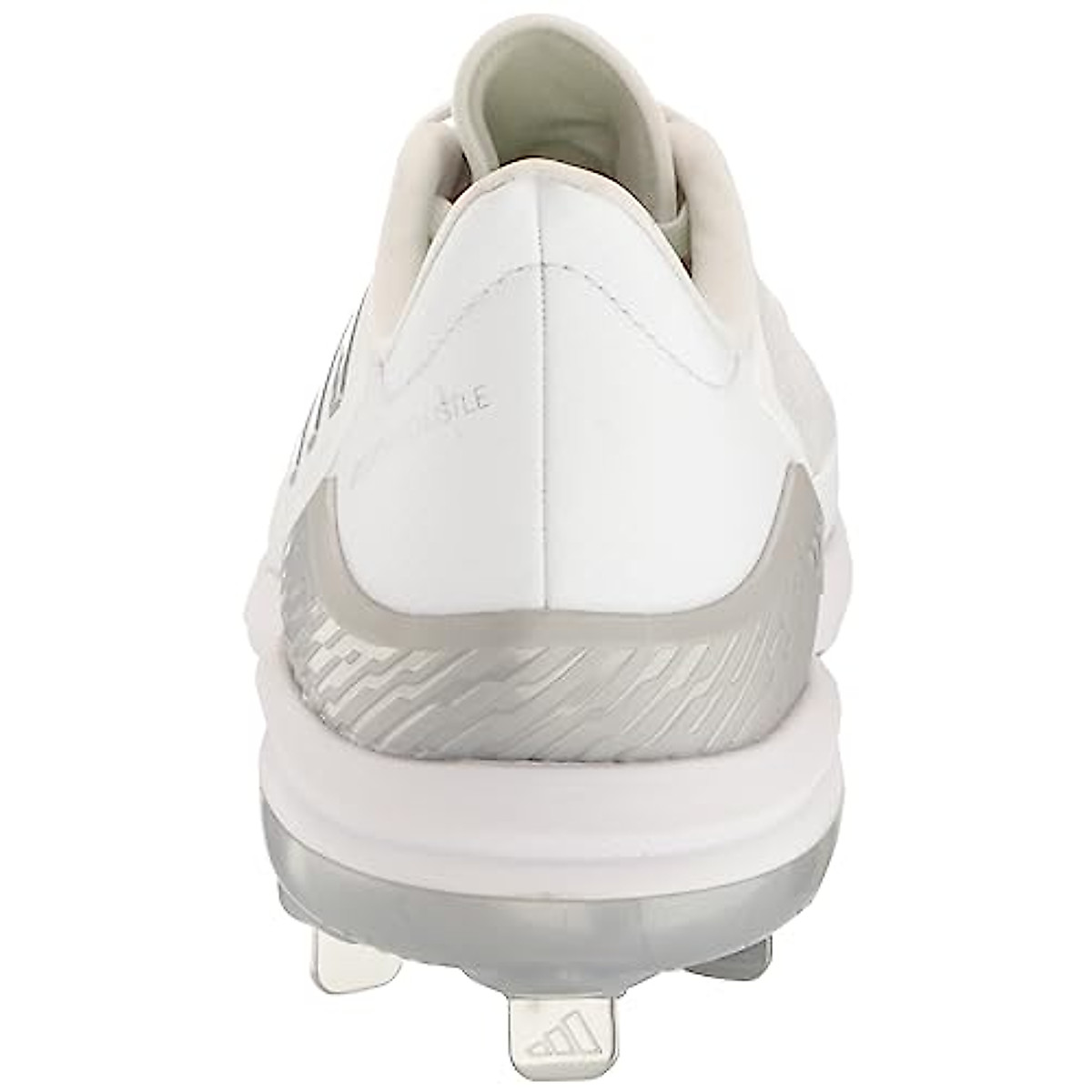 adidas womens Adizero Purehustle 3 Elite White/Silver Metallic/Silver Metallic 9
