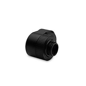 EKWB EK-Quantum Torque Rotary Offset Adapter Fitting, 14mm, Black, 2-pack