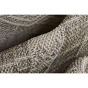 Momeni Hampton Transitional Indoor/Outdoor Area Rug, Grey, 2' X 3'