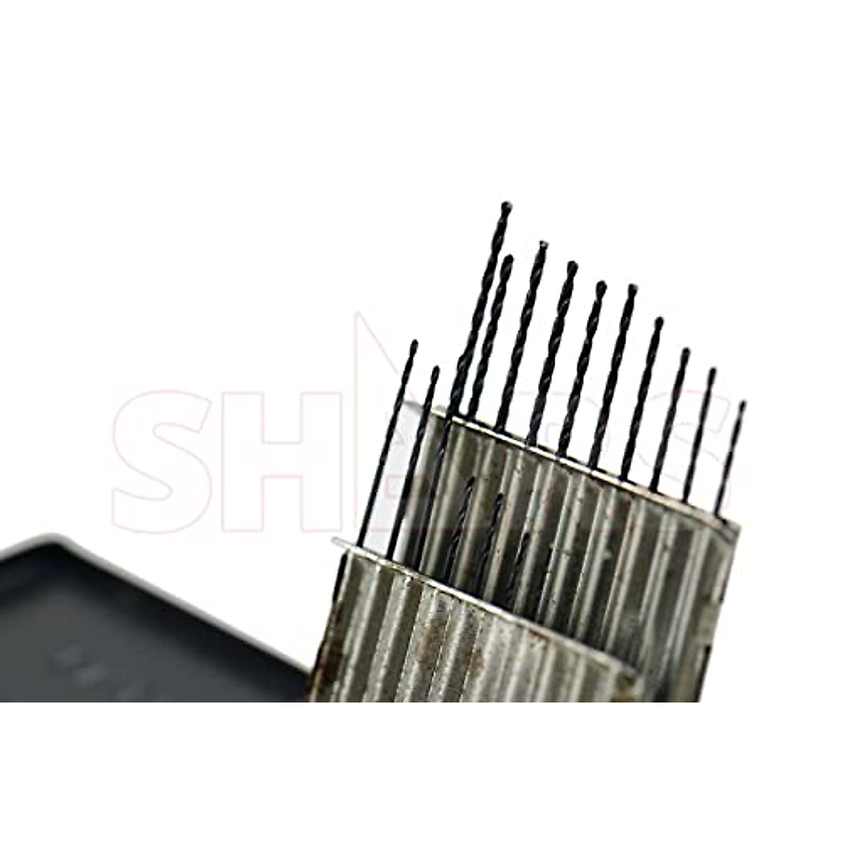 Shars 20 Pc HSS Heavy Duty Black & Gold Finish Jobber Drill Set, 61- #80 135° 404-2933 !}