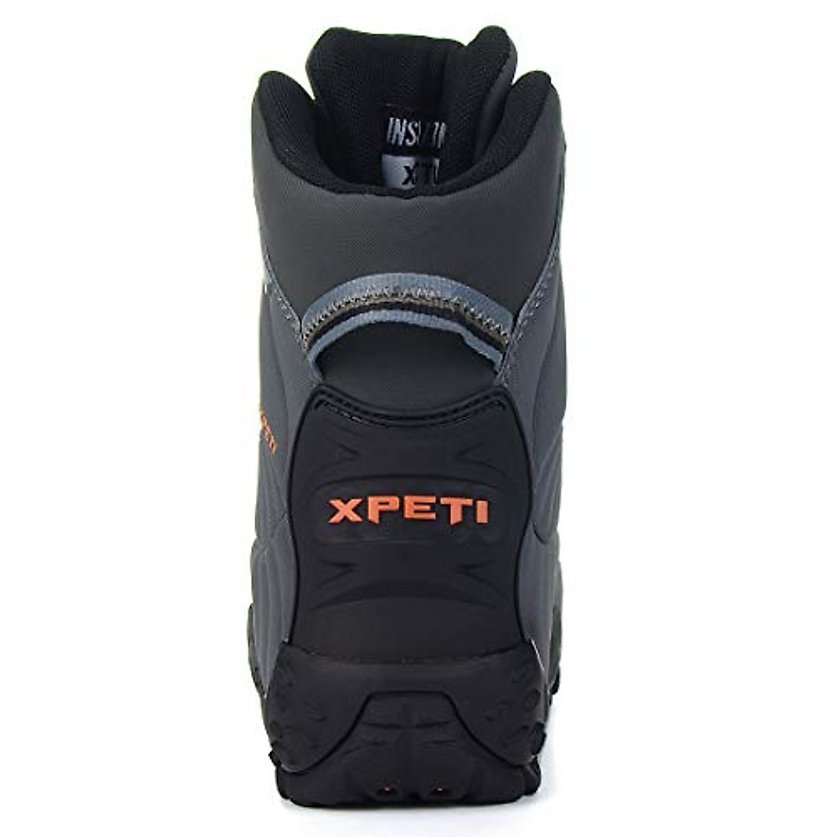 Manfen Men's Thermator Mid-Rise Waterproof Hiking Boots Trekking Outdoor Boots, Grey, 11