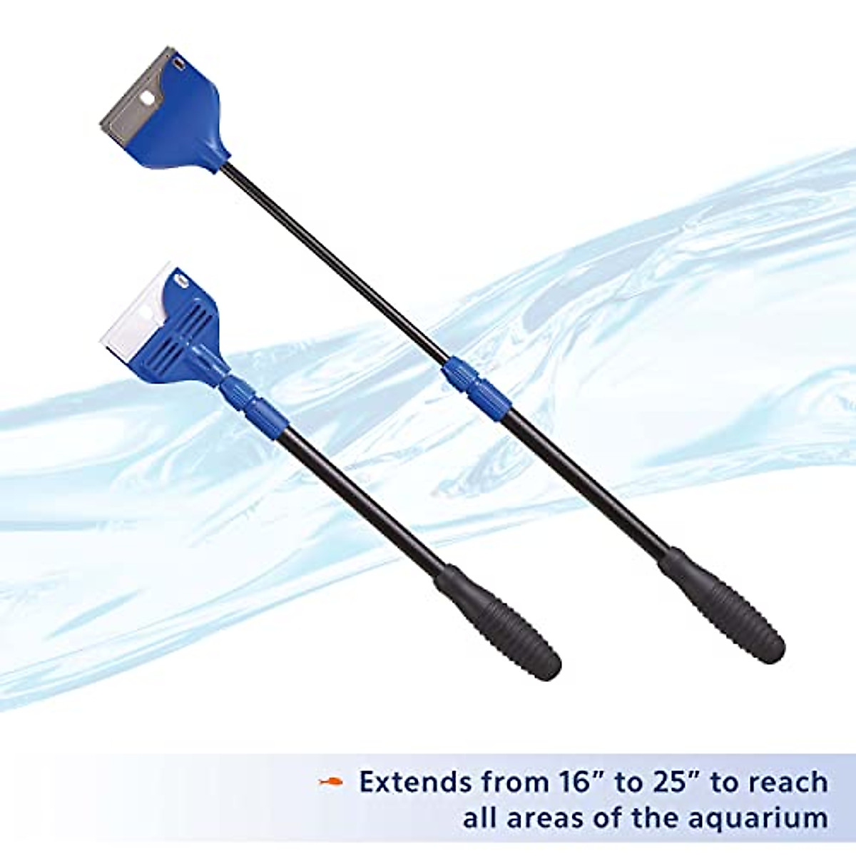 Aqueon ProScraper 3.0™ Adjustable Aquarium Algae Scraper