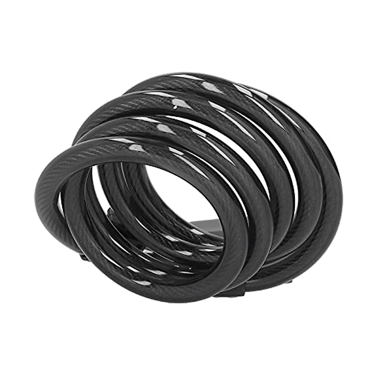 Shanrya USB Rechargeable Bicycle Lock, Antitheft Reliable Bike Cable Lock for Luggage Door