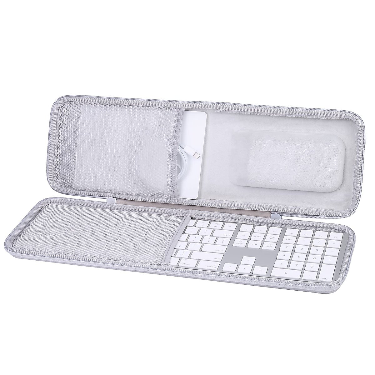 co2CREA Hard Case Replacement for Apple Magic Keyboard Numeric Keypad + Apple Magic Mouse
