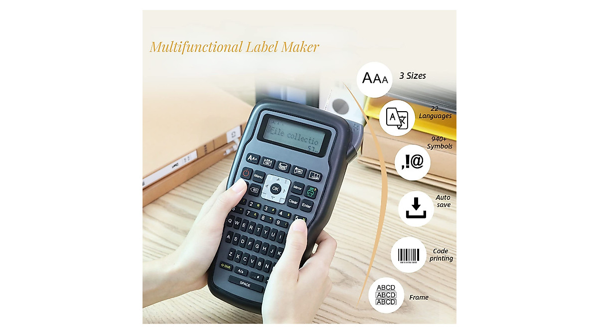 E1000 Handheld Label Maker - Easy Organization Tool
