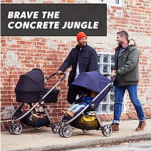 Baby Jogger City Mini 2 Lightweight 3-Wheel Stroller Storm Blue