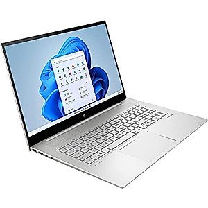 HP 2023 Newest Envy 17.3" FHD Touchscreen Display Laptop, Intel Core i7-1255U, Backlit Keyboard, Finger Reader, W/ Stylus Pen -64GB DDR4 RAM, 2048GB PCIE SSD, - Windows 11 Home - Silver