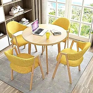 Dining table set, kitchen dining room sets, kitchen table and chairs for 4, Suitable for living room, dining room, balcony, living room, coffee shop , Dining table sets are available in 33 styles