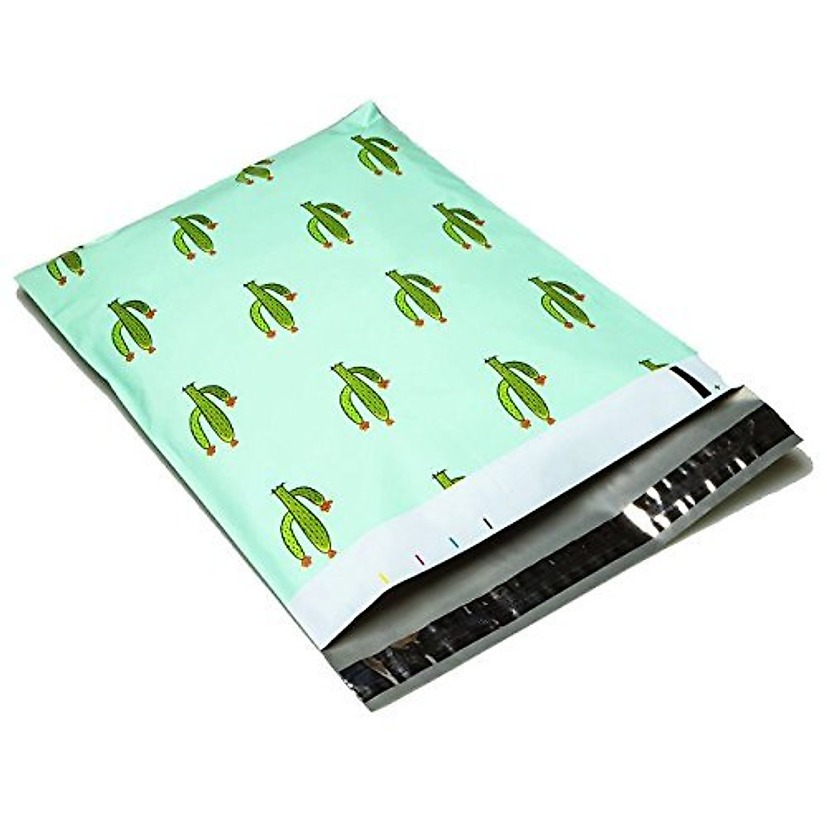 Designer Poly Mailers 10x13: Sample Variety Pack ~ Anchor, Daisy, Hibiscus, Arrow, Cactus, Pink & Mint Aloha, Watermelon, Flamingo, Pineapple Printed Self Sealing Shipping Poly Envelopes Bag (30 Pcs)