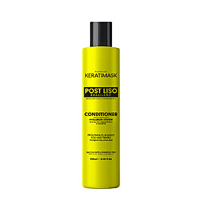 PLACENTA LIFE KERATIMASK Brazilian Straightening Post Kit ( Shampoo (250ml) + Conditioner (250ml) + Heat Protector. Keep Make Your Straightening Last Much Longer