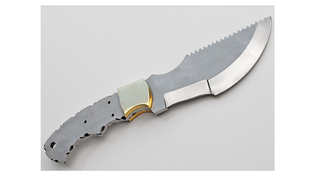 Whole Earth Supply Tracker 1095 High Carbon Steel Large Knife Blank ...