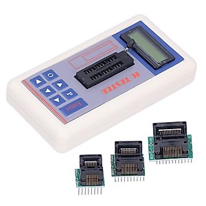 TSH06F Integrated Circuit Tester Multi Functional IC Transistor Meter with 5V 3.3V AUTO Modes for Microelectronics Engineers Maintenance (with Terminal)