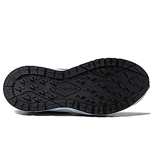 Columbia Women's Plateau Waterproof Hiking Shoe, Cirrus Grey/Red Hibiscus, 8.5