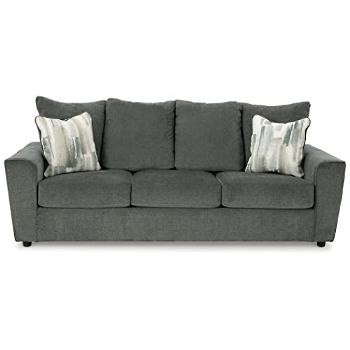 Signature Design by Ashley Stairatt Casual Sofa with Flared Arms, Gray