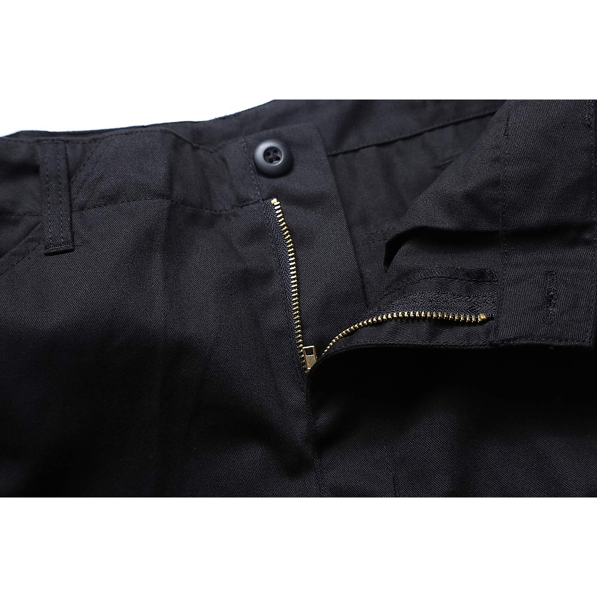 BACKBONE Boys Girls Kids Combat Army Ranger Camping Outdoor camo Cargo Pants Trousers (Size XS = Waist 22", Black)