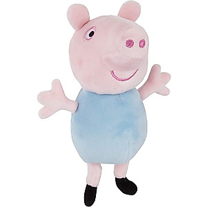 Pig Family Plush Toy 4 Pack - Includes Daddy, Mummy, Peppa & George - 7-8 inches - 18+ Months
