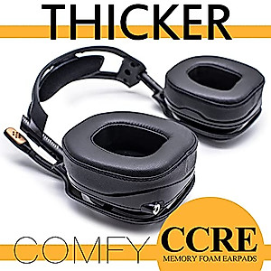 CCRE Earpads Replacement for Astro A40TR a40 tr Headset - Astro A40tr Mod Kit /A40tr Accessories/Ear Cushion/Ear Cups (Black)