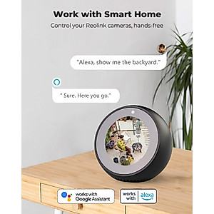 REOLINK 3MP Solar WiFi Camera Security Outdoor, 100% Wire-Free, Wireless Battery Powered, 2-Way Talk, Night Vision, PIR Motion Detection, Compatible with Alexa, Argus Eco+ Solar Panel 2 Pack