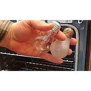 Bulbmaster 4 Pack 40A15/CL - 40 Watts A15 Incandescent Oven Refrigerator Bulb High Temperature Resistant Appliance Bulb - Clear Finish - Standard Household Medium (E26) Base