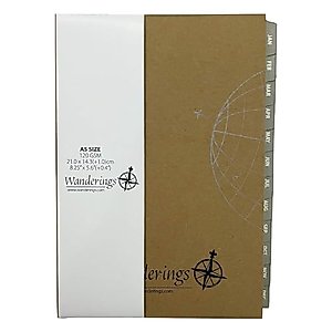 2024/25 A5 Calendar Planner Inserts - 8 1/4 x 5 5/8 (21cm x 14.2cm) - Ivory Color - Thick Monthly & Weekly Calendar Refill for A5 6-Ring Binder Planner, Compatible with Filofax, to June 2025