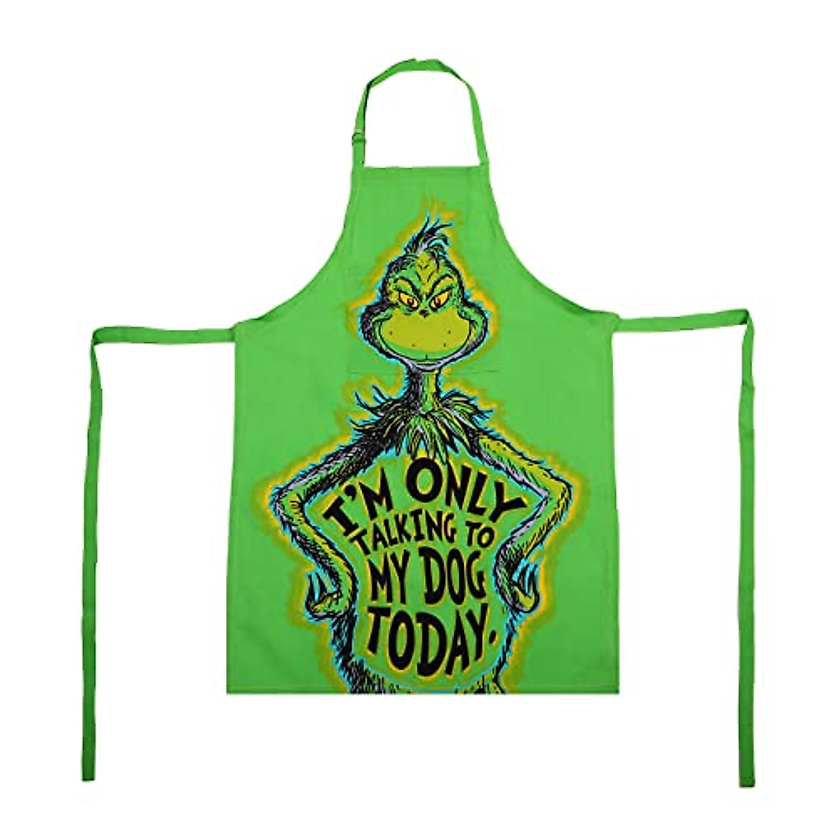 Bioworld Grinch Please 3-Piece One Apron & Two Towel Set