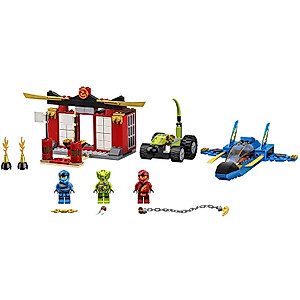 LEGO NINJAGO Legacy Storm Fighter Battle 71703 Ninja Playset Building Toy for Kids Featuring Ninja Action Figures (165 Pieces)