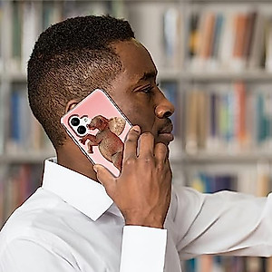 SROJDHFJB Phone Case for Samsung Galaxy A04 4G, Clear Cover for Galaxy A04 4G Dual Layer Soft Rubber Shockproof Bumper Anti-Scratch Hard PC Back, Girls Shell with Cycling Elaphant Dsigned