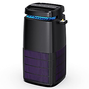 AROEVE Air Purifier HEPA Air Cleaner for Room Up to 215ft², Filters 99% Smoke Pollen Dander Dust, Portable Air Purifier with Low Noise Sleep Mode for Desktop Office