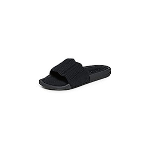 APL: Athletic Propulsion Labs Men's TechLoom Zigzag Slides, Black, 10 Medium US