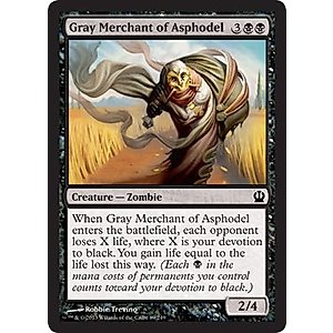Magic The Gathering - Gray Merchant of Asphodel - Theros