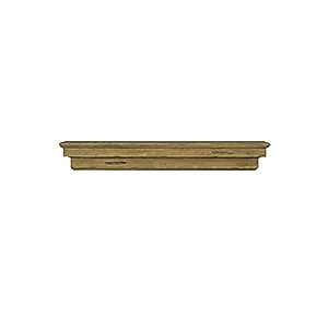 Pearl Mantels 497-60-10 Celeste Mantel Shelf, 60-Inch, Dune Finish